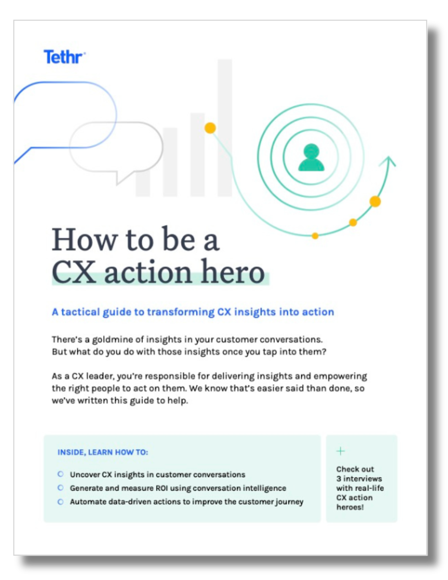 How to Be a CX Action Hero | Tethr